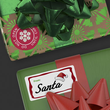 Christmas Labels - Christmas Label Templates - Online Labels